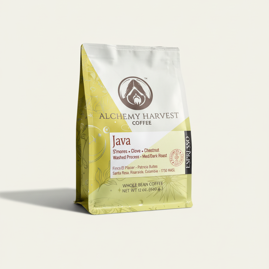 Finca El Placer Java – Molasses, Pistachio & Sweet Spice – Alchemy ...